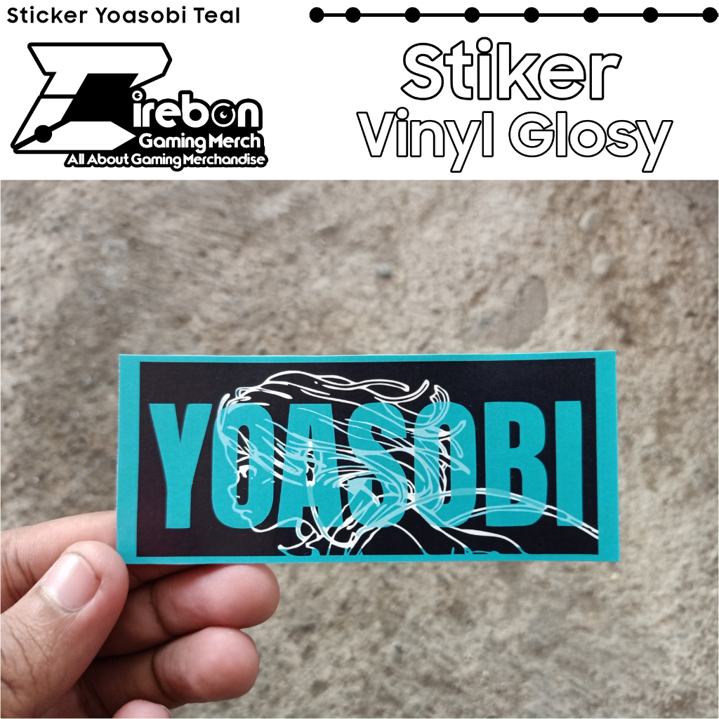 Jual Stiker Yoasobi Teal | Shopee Indonesia