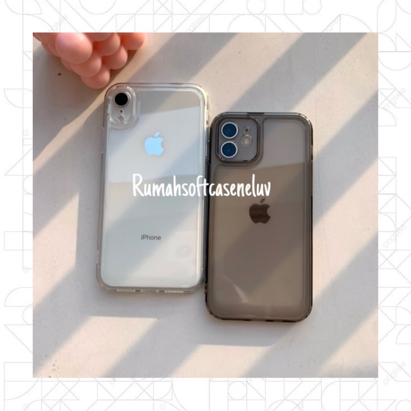 Jual CASE SPACE BENING ANTI KUNING PROTEC KAMERA SOFTCASE FOR IPHONE 6 6S 6+ 6S+ 7 7 SE 7+ 8 8 ...