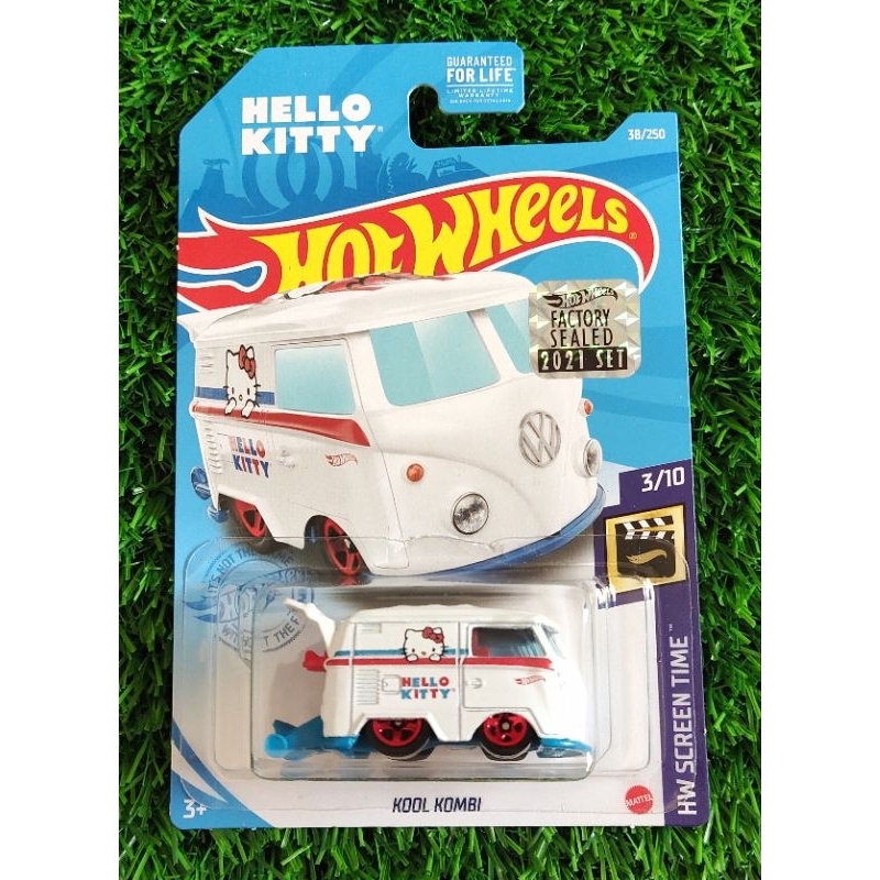 Jual HOT WHEELS FS KOOL KOMBI HELLO KITTY VOLKSWAGEN VW WHITE FACTORY ...