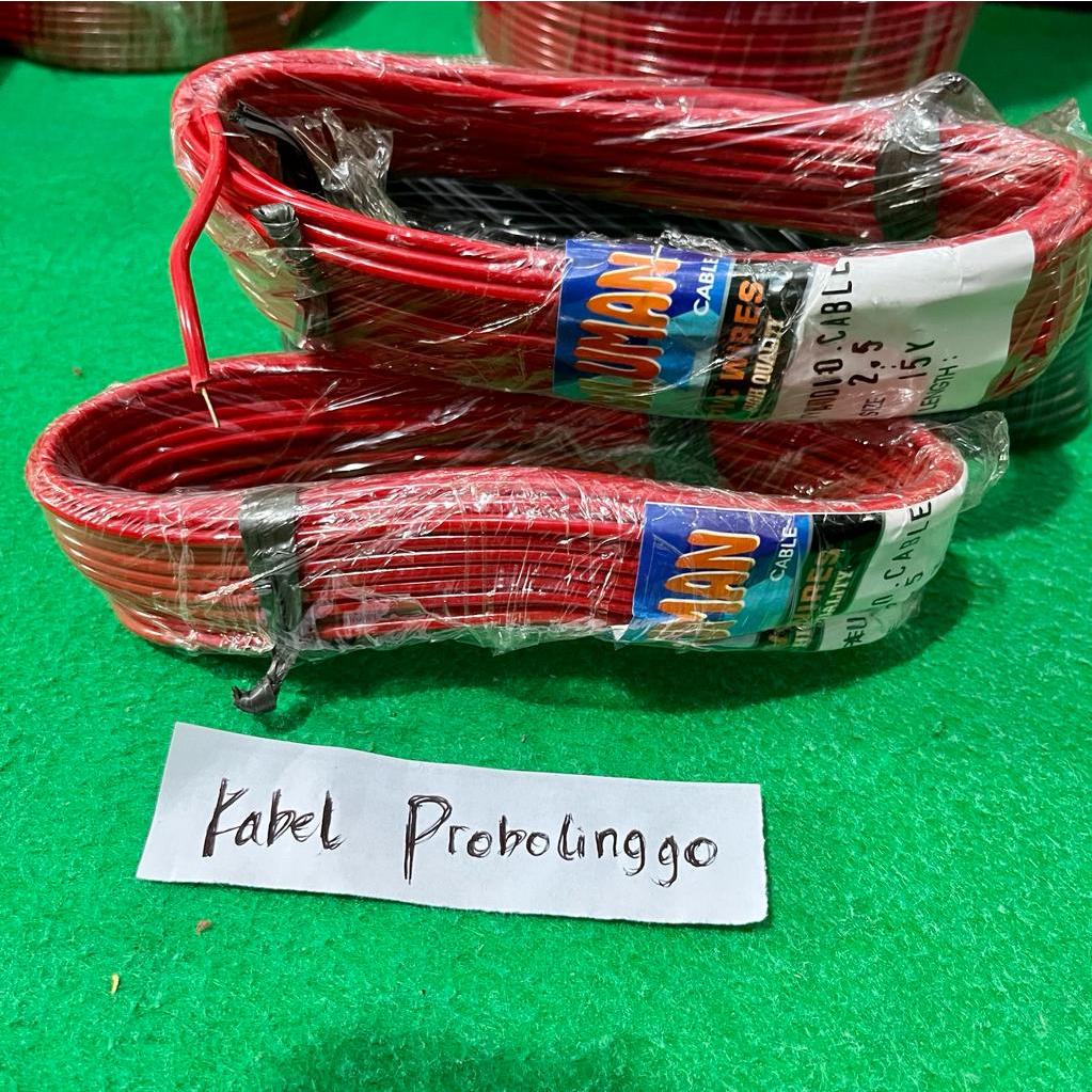 Jual KABEL NYA KABEL ENGKEL 2.5 15Y TEMBAGA ALUMINIUM MERK SILUMAN ...