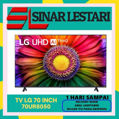Jual LG 70UR8050 SMART TV 70 INCH 4K HDR10 PRO WITH AI SOUND PRO ...