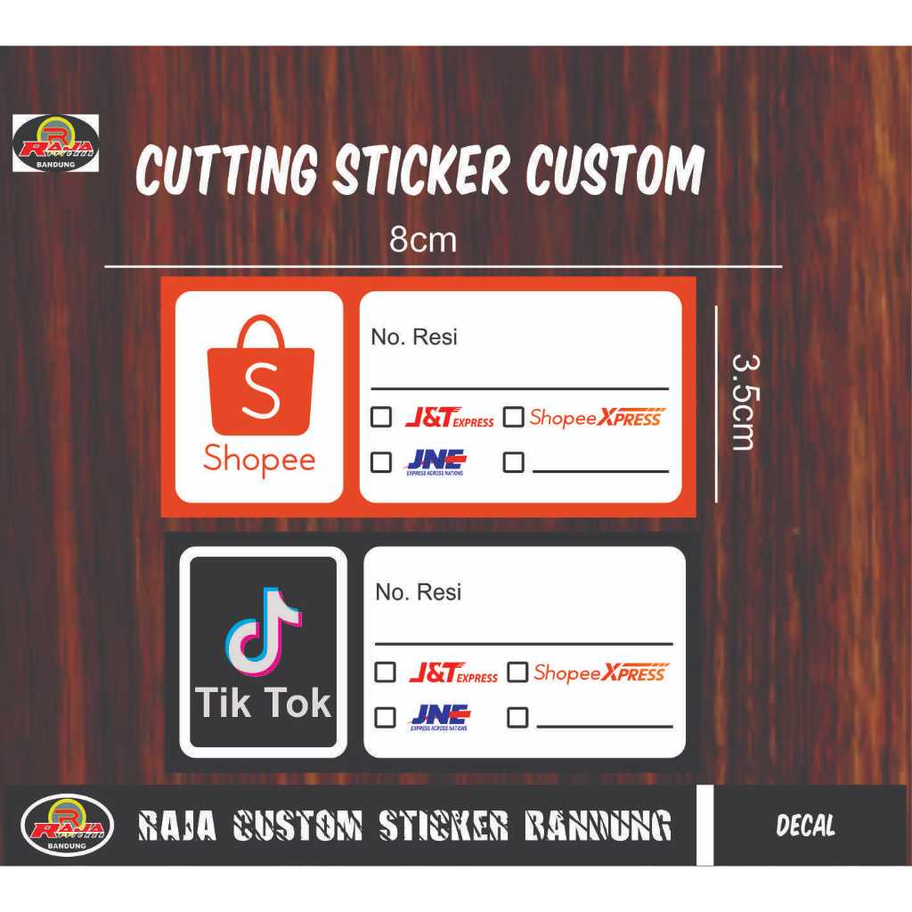 Jual Stiker Label Resi Pengiriman | Shopee Indonesia