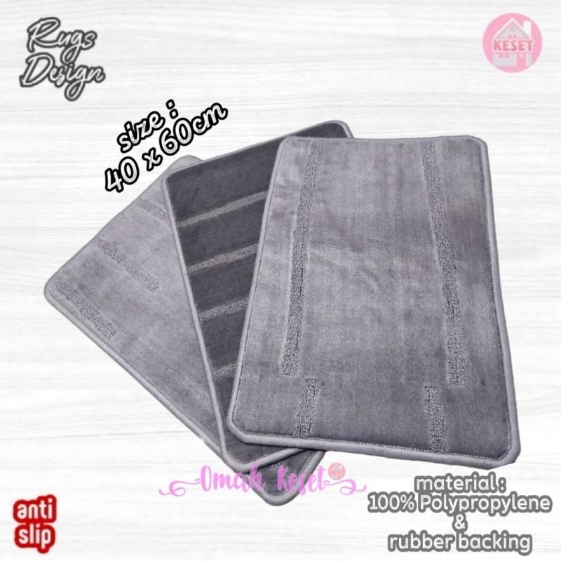 Jual Keset Premium Tebal Lembut Anti Slip 40x60cm | Shopee Indonesia