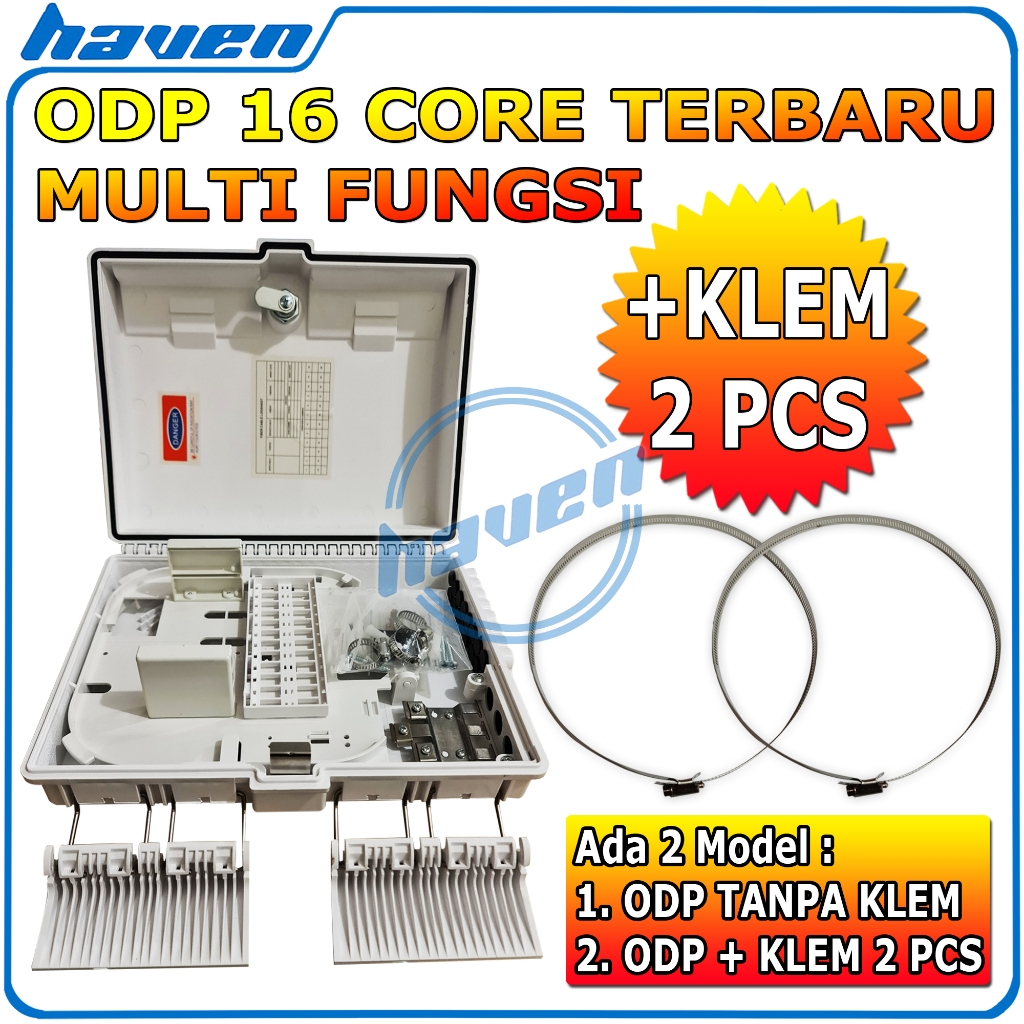 Jual ODP 16 Core ODP Tiang 16 Core Double Lock ODP Spliter Fiber Optik ...