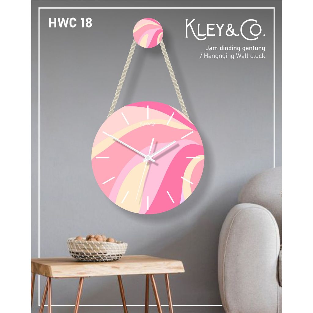 Jual JAM DINDING GANTUNG / JAM DINDING KAYU AESTHETIC / JAM DINDING MINIMALIS / JAM DINDING LUCU ...