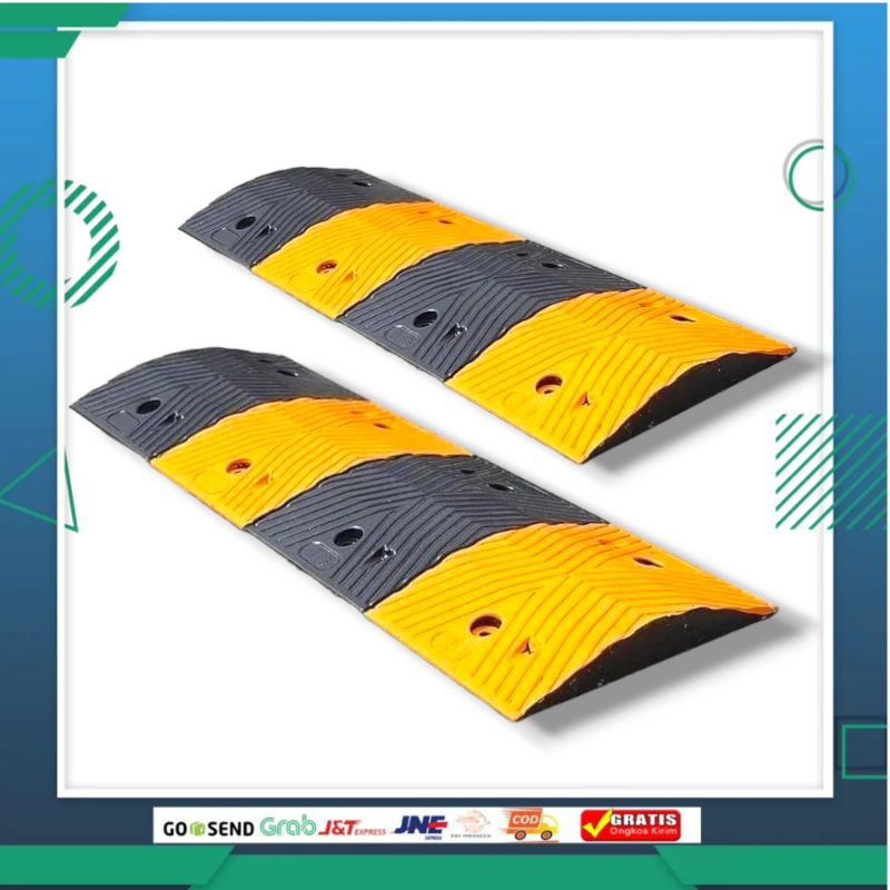 Jual Speed Bump Karet Rubber 25Cm | Shopee Indonesia