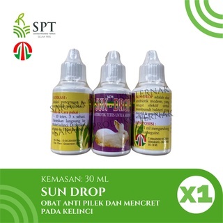 Jual SUN DROP 30 ML OBAT ANTI PILEK DAN MENCRET PADA KELINCI | Shopee ...