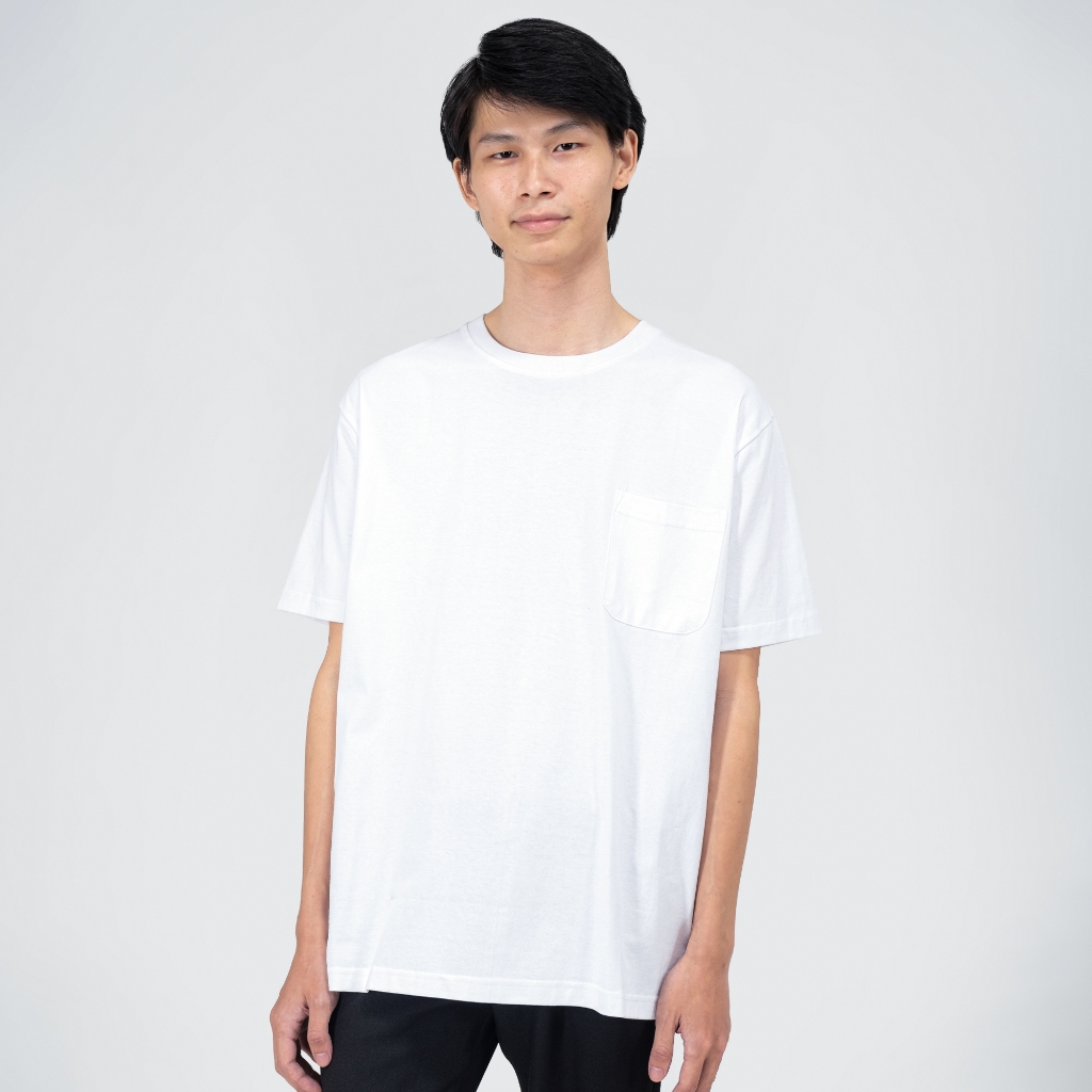 Jual Asobi Comfort Pocket Tee White | Shopee Indonesia