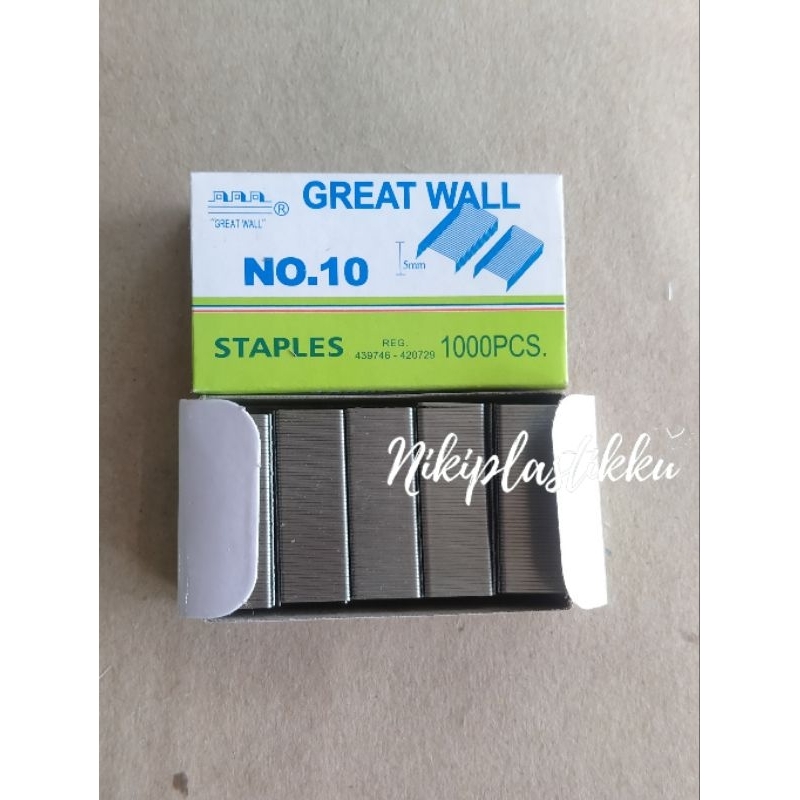 Jual ISI STAPLES KECIL 1000 PCS | Shopee Indonesia