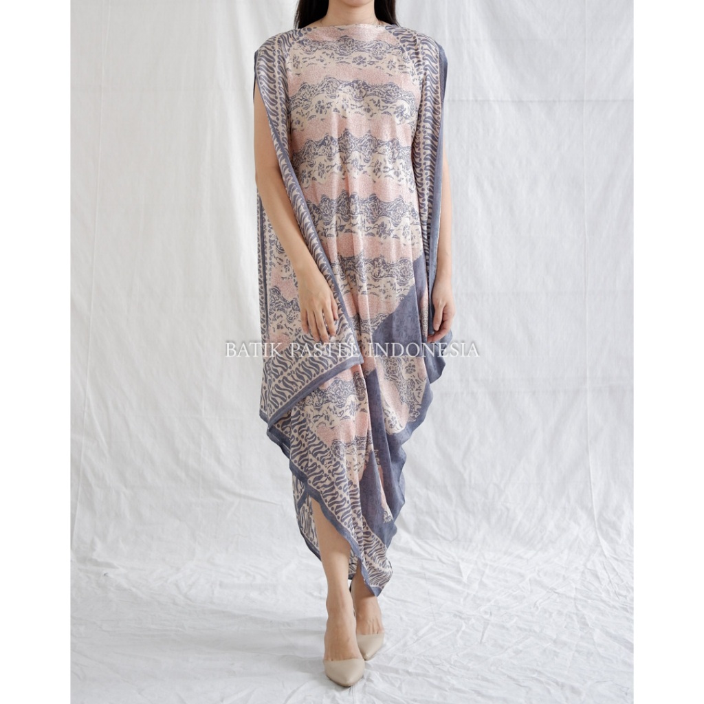 Jual Alina Dress Batik Viscose (pilih kode) Batik Pastel Indonesia ...