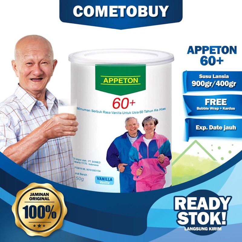 Jual Appeton 60+ 900 gram | Shopee Indonesia