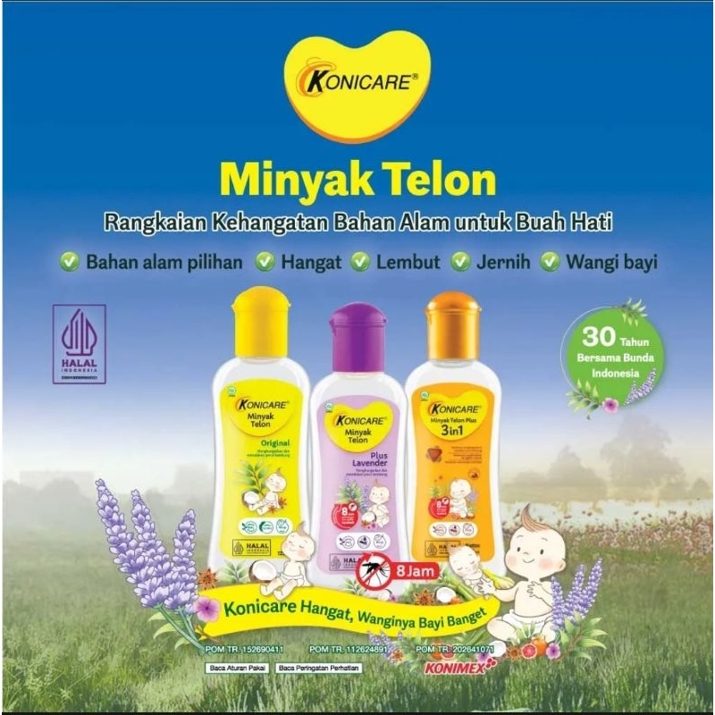 Jual minyak telon plus konicare 125 ml | Shopee Indonesia