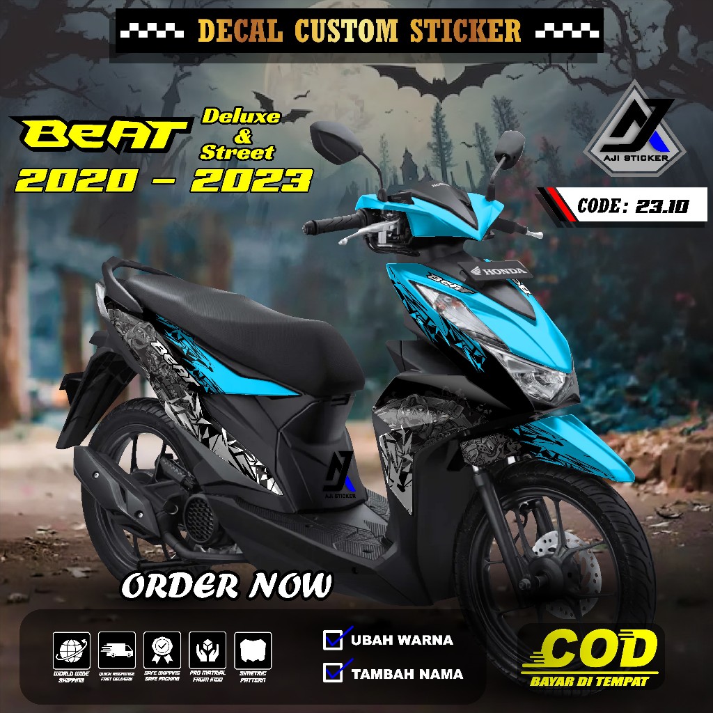 Jual DECAL STICKER VARIASI FULLBODY BEAT 2020 2021 2022 2023 BEAT ...