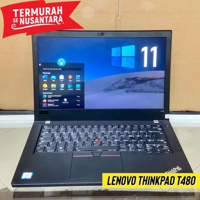 Jual Laptop Lenovo Thinkpad T480 T580 T490 T490s T495 Core i5 i7 Mulus Murah | Shopee Indonesia