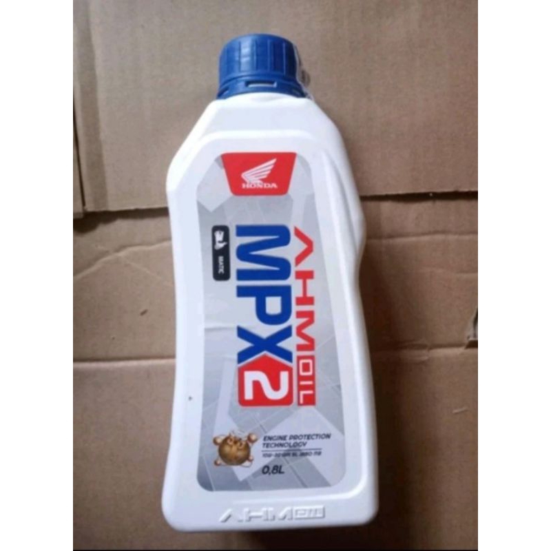 Jual Oli MPX2 800 ml AHM Oil Matic MPX 2 0.8L ORIGINAL | Shopee Indonesia