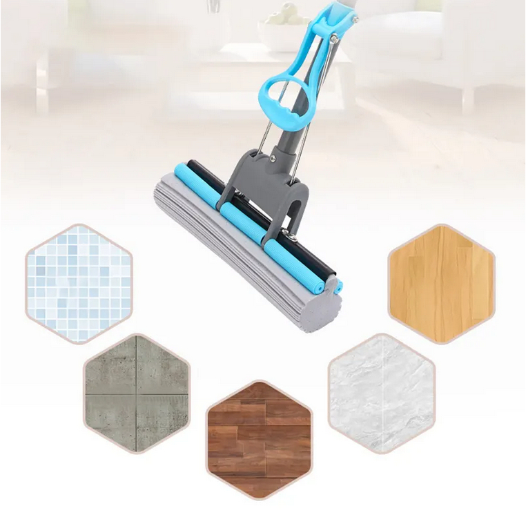 Jual Alat Pel Spons PVA Tipe Klip Floor Mop Pembersih Lantai | Shopee ...