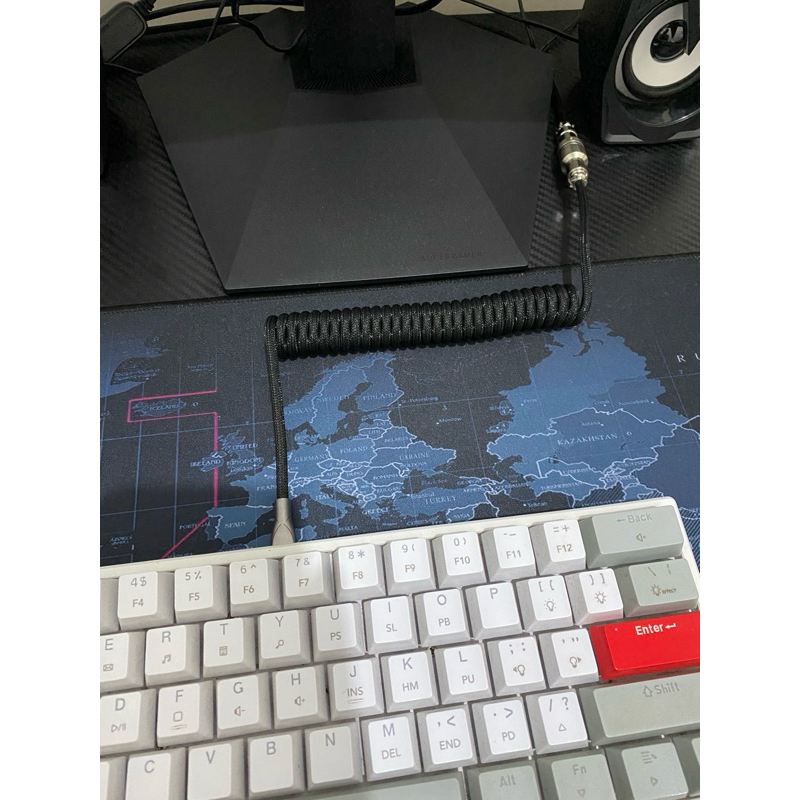 Jual Kabel Mechanical Keyboard Coiled Cable | Shopee Indonesia