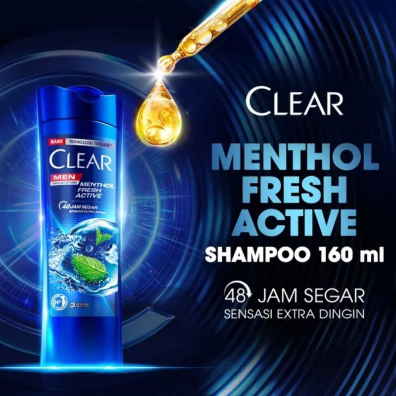 Jual CLEAR SHAMPOO 160ML (Kemasan baru) | Shopee Indonesia
