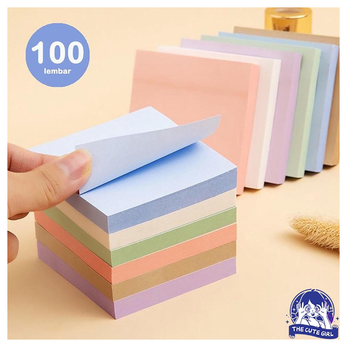 Jual STICKY NOTE POLOS/Stiker Memo/Kertas Catatan 100 Lembar | Shopee ...