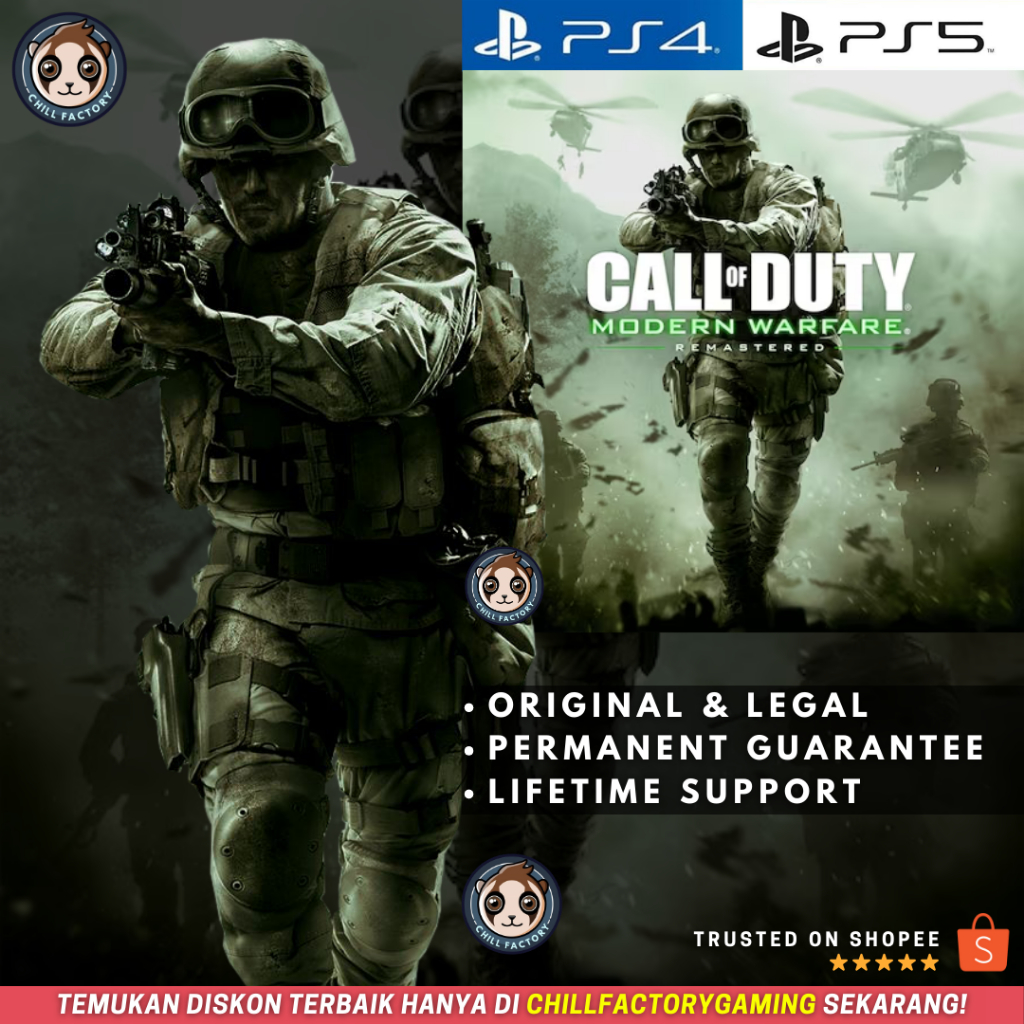 Jual Call of Duty: Modern Warfare Remastered PS4 PS5 | Shopee Indonesia