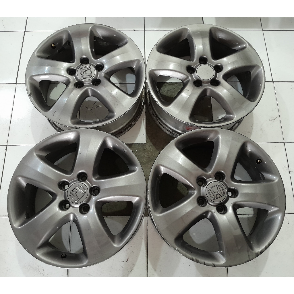Jual VELG MOBIL BEKAS STANDAR CRV PALANG 5 RING 17 LOBANG 5X114,3 | Shopee Indonesia