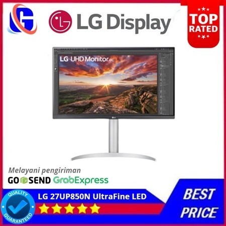 Jual LG 27UP850N UltraFine LED Monitor 27 Inch IPS 4K USB Type C Resmi | Shopee Indonesia