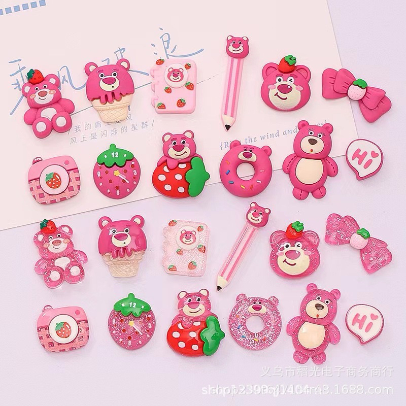 Jual Lotso Clay Diy Resin Glossy Sanrio Lotso Hiasan Deco cream ...