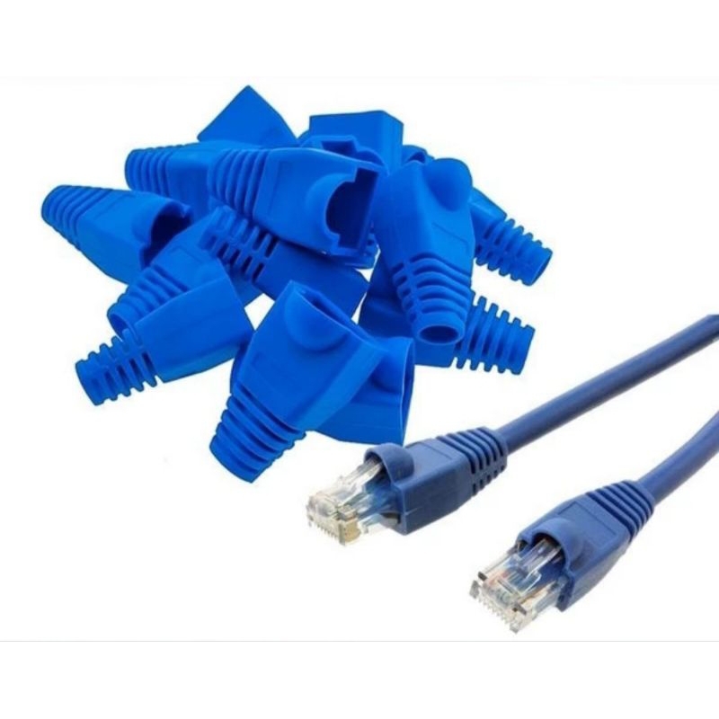 Jual PLUG BOOT RJ45 PENUTUP PELINDUNG KABEL LAN RJ45 | Shopee Indonesia