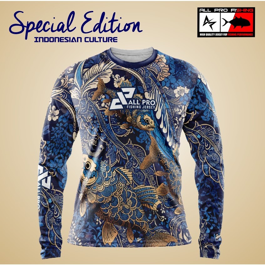 Jual Jersey Batik Mancing Special edition 100 pcs Allpro Bisa custom ...
