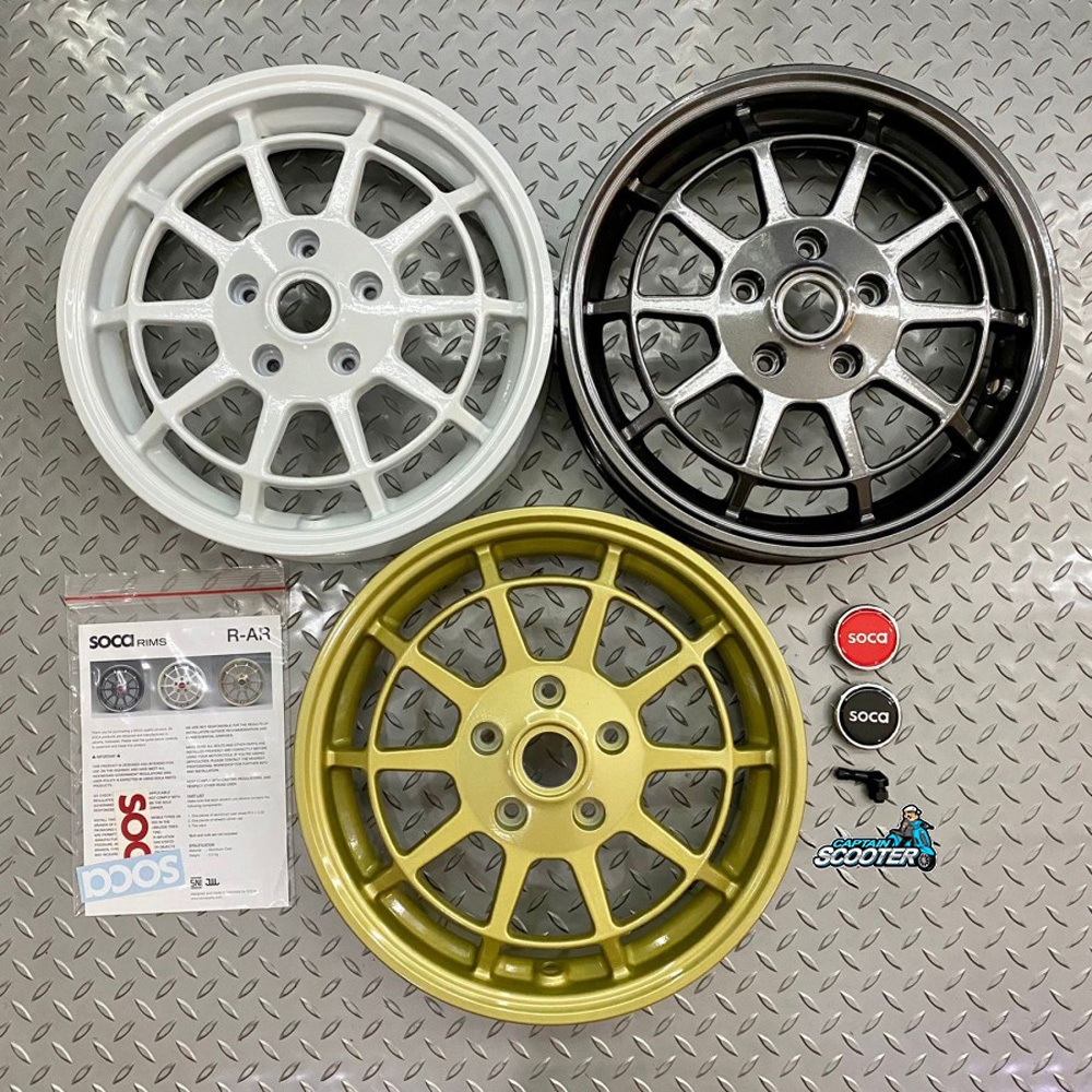 Jual SOCA Rims Velg R-AR Vespa GTS GTV Sprint Primavera LX S Ring12 R12 ...