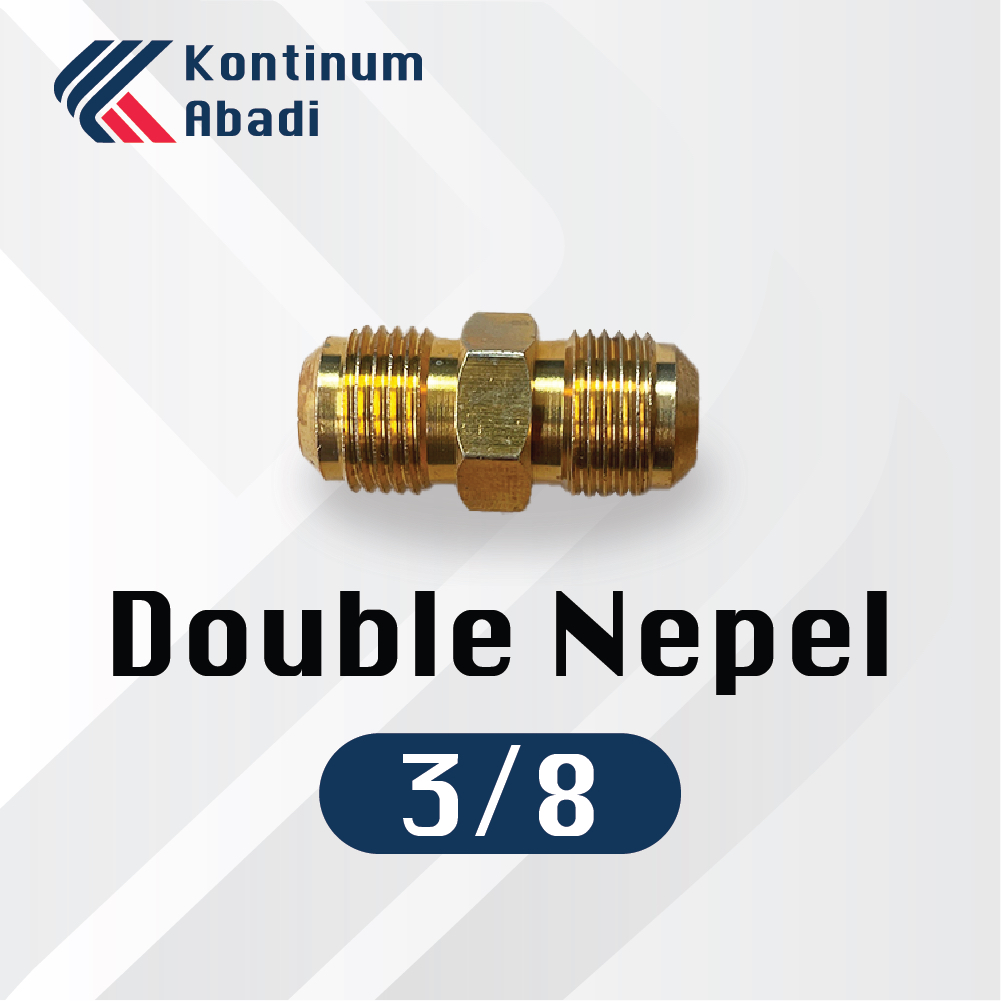 Jual Double nepel untuk AC - 3/8 | Shopee Indonesia