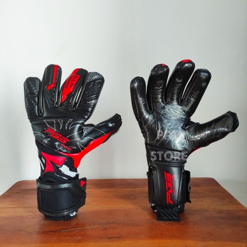Jual SARUNG TANGAN KIPER PGS PRO ALL IN SERIES BLACK RED 2024 ORIGINAL ...
