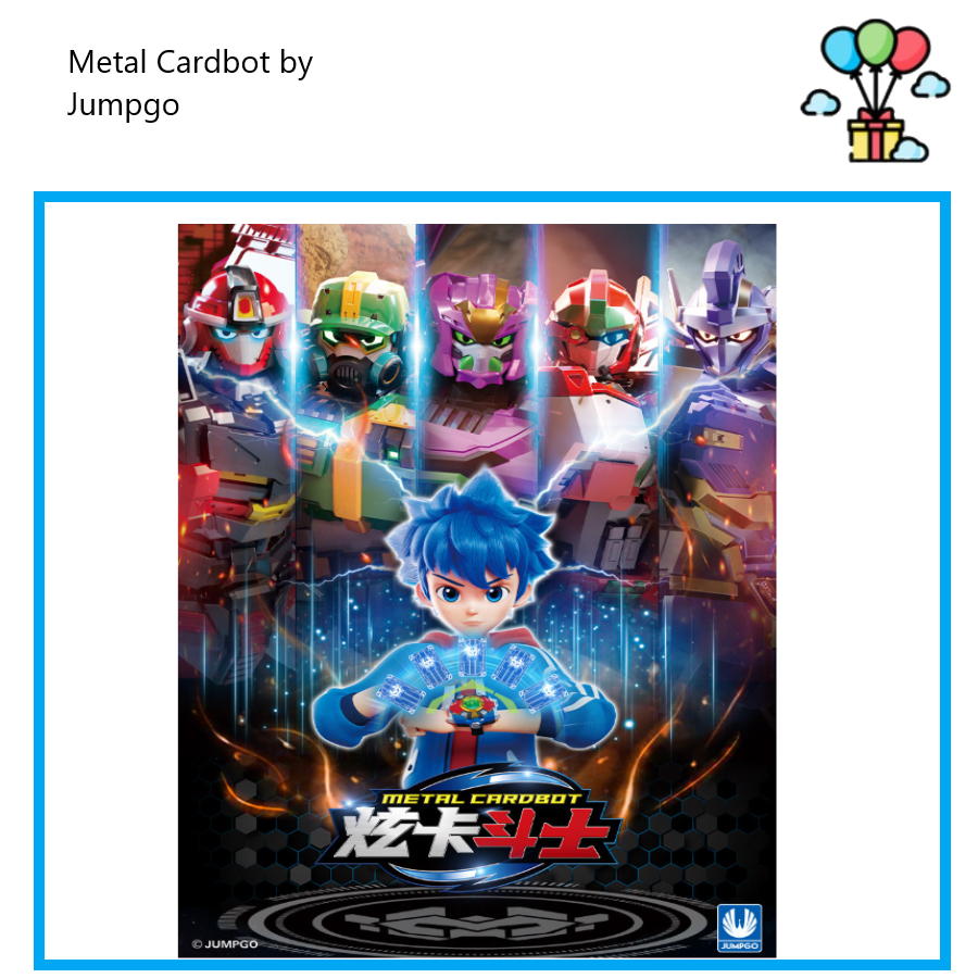 Jual Mainan robot Metalcardbot Jumpgo kado anak | Shopee Indonesia