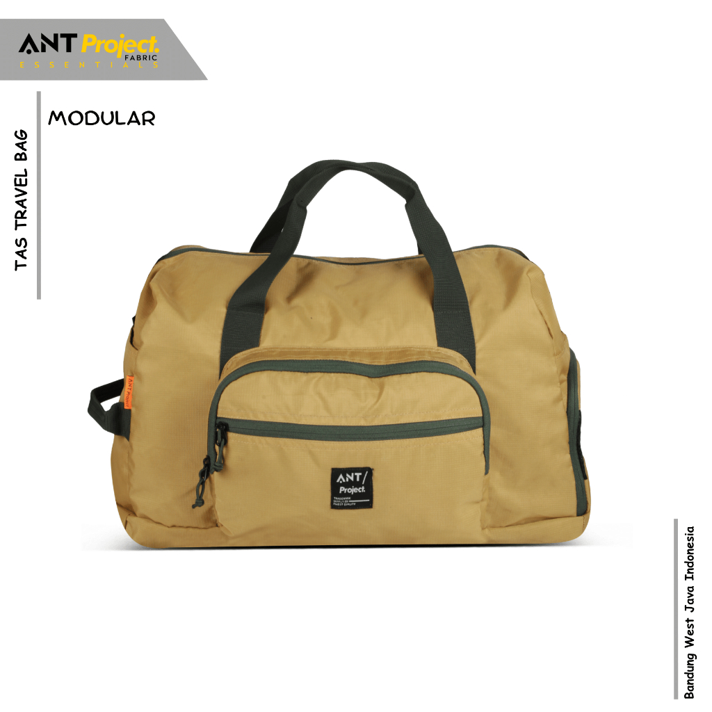 Jual ANT Project - Tas Gym MODULAR Kuning- Tas Travel - Tas Duffel ...