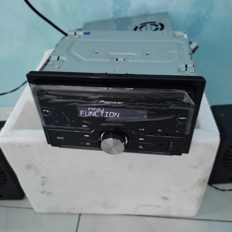 Jual DOUBLE DIN HEAD UNIT PIONEER ORIGINAL BRIO FH - S505BT + SOKET ...