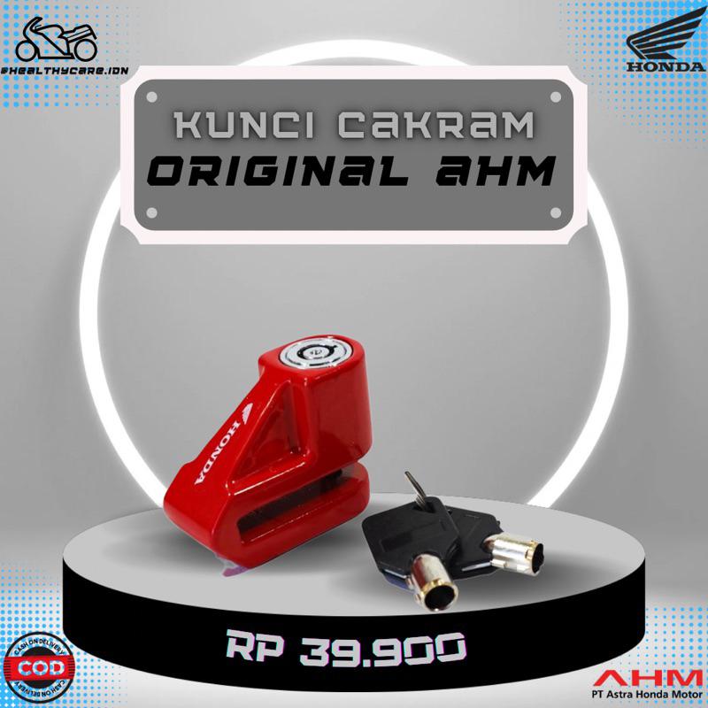 Jual Kunci Cakram Original ahm , Kunci Cakram Honda | Shopee Indonesia