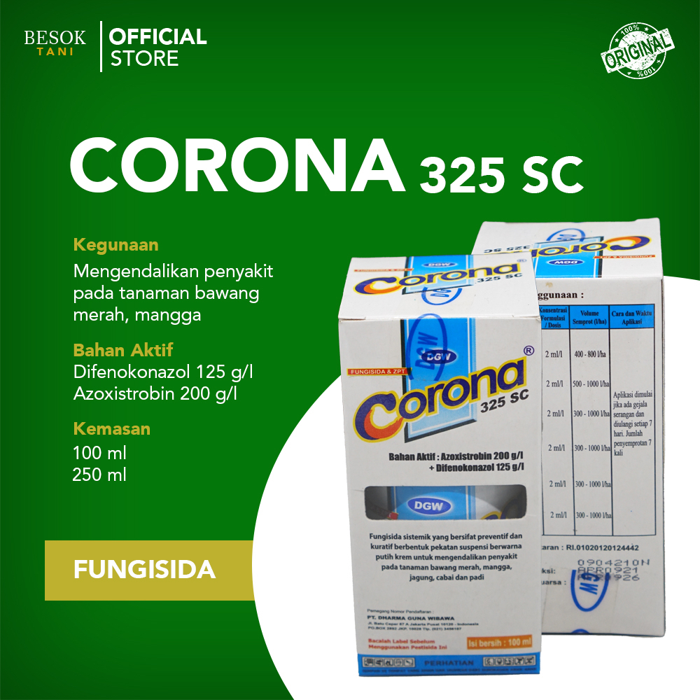Jual CORONA 325 SC I Fungisida I Pengendali Penyakit Tanaman I DGW ...