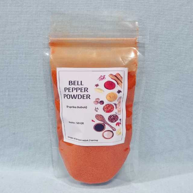Jual Paprika Bubuk / Bell Pepper Powder (50 gr) | Shopee Indonesia