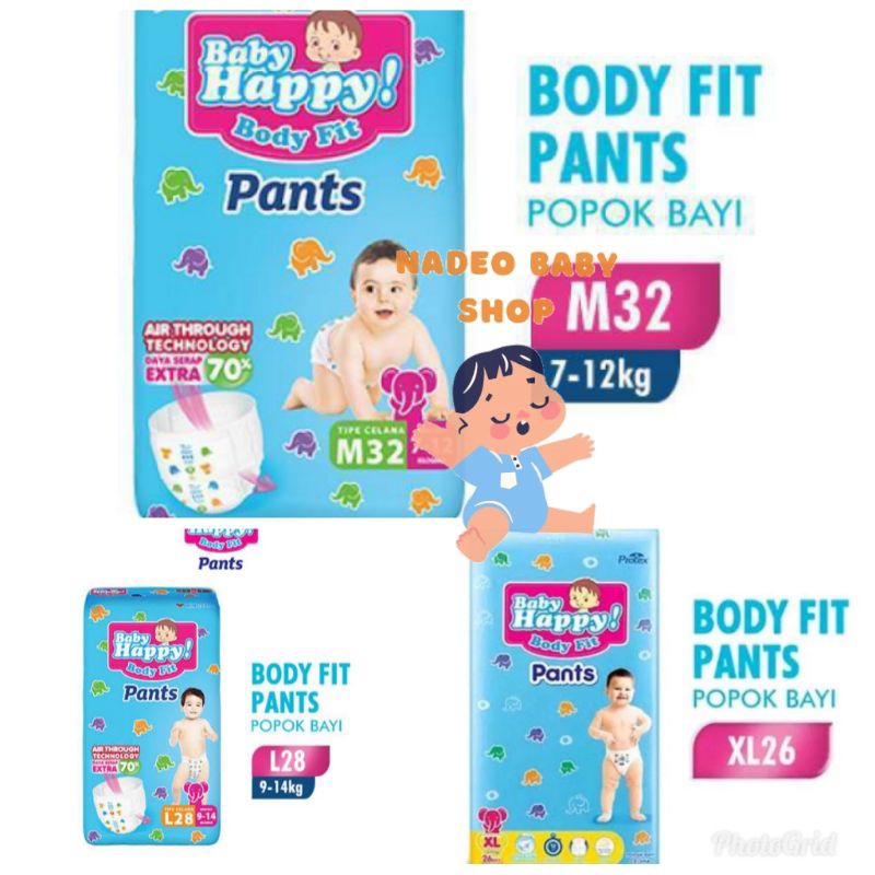 Jual Baby Happy M32 / L28 / XL26 | Shopee Indonesia