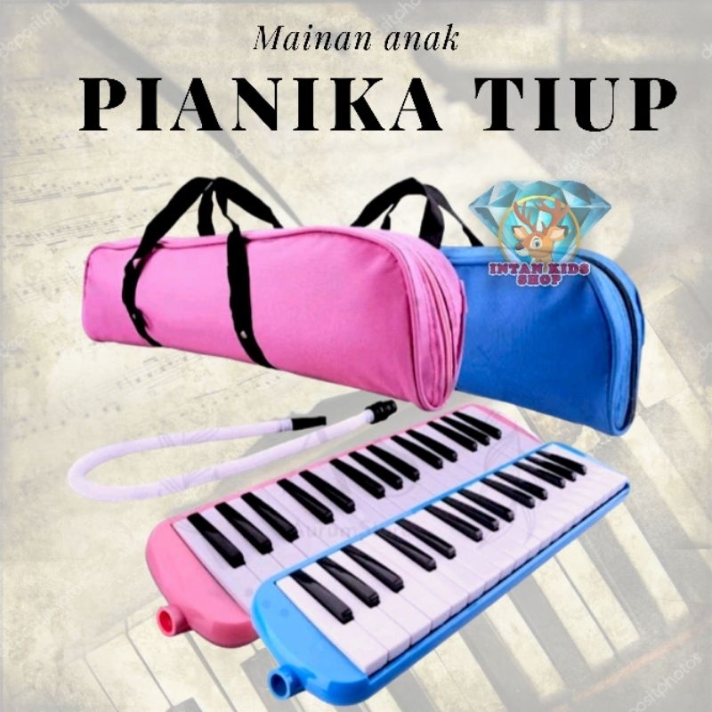 Jual MAINAN ALAT MUSIK TIUP EDUKASI PIANIKA SET PREMIUM TAS | Shopee ...