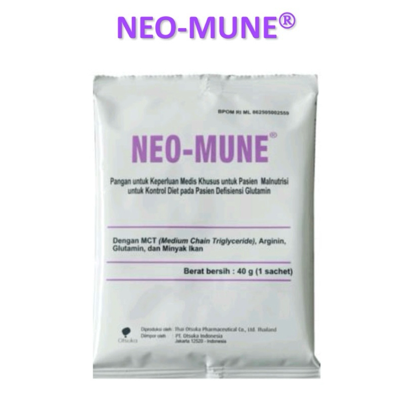 Jual NEOMUNE (EXP 2026) ( susu untuk pasien kanker, bedah, luka dll ...