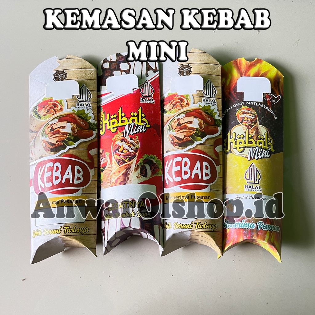 Jual Kemasan kebab Mini isi 100 Pcs dengan tarikan ukuran 21 x 8 cm ...