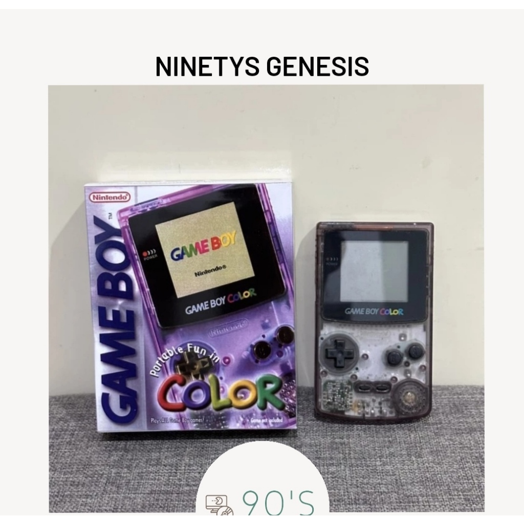 Jual GAMEBOY Color iconic purple | Shopee Indonesia