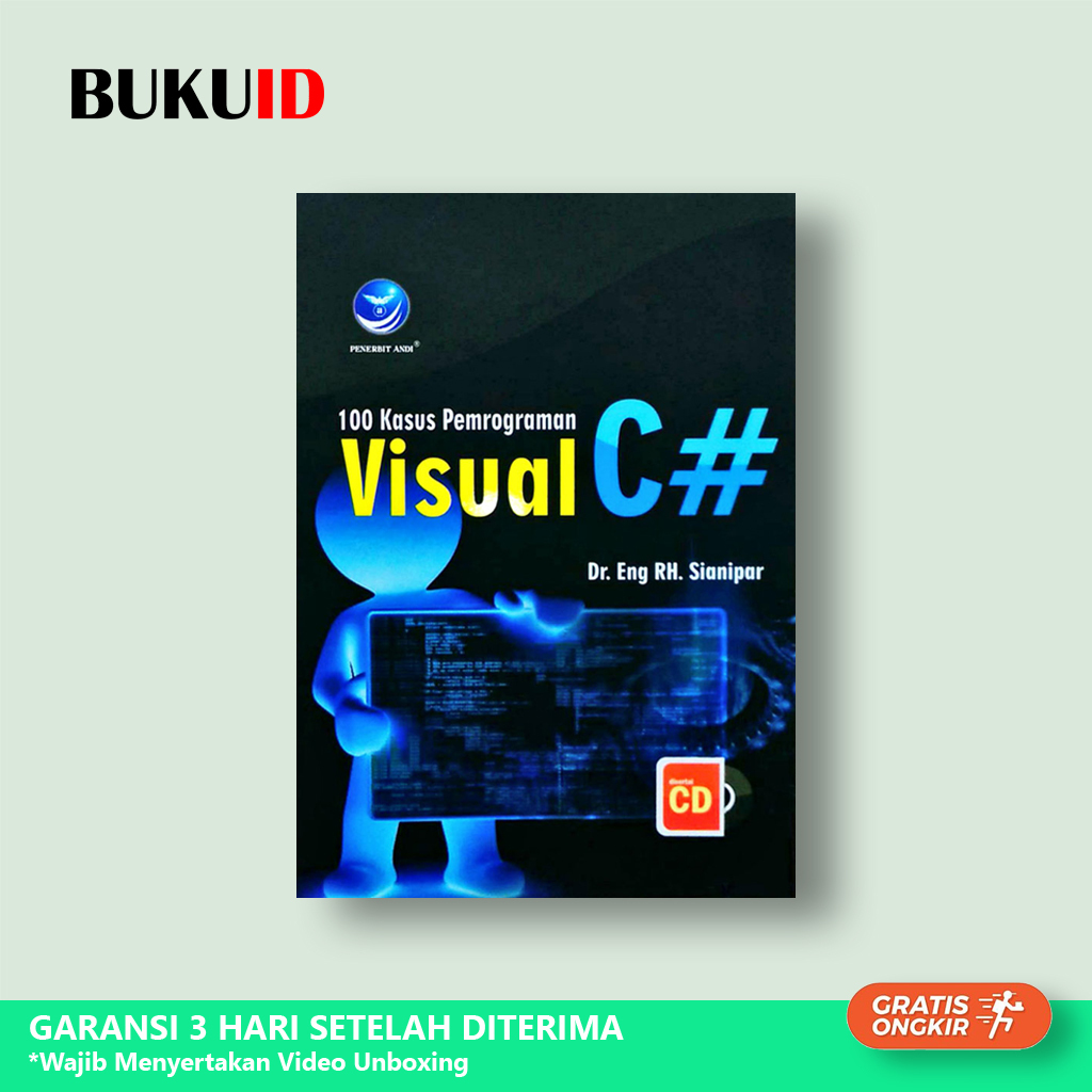 Jual Buku 100 Kasus Pemrograman Visual C# + cd - Original | Shopee ...