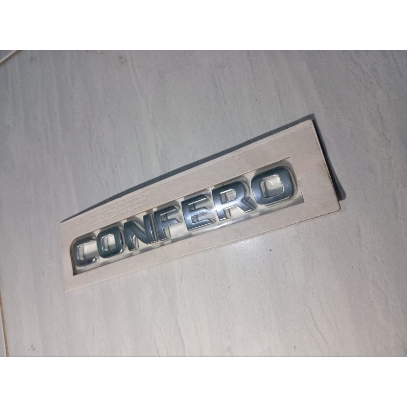 Jual Emblem Logo Tulisan CONFERO dan CONFERO S | Shopee Indonesia
