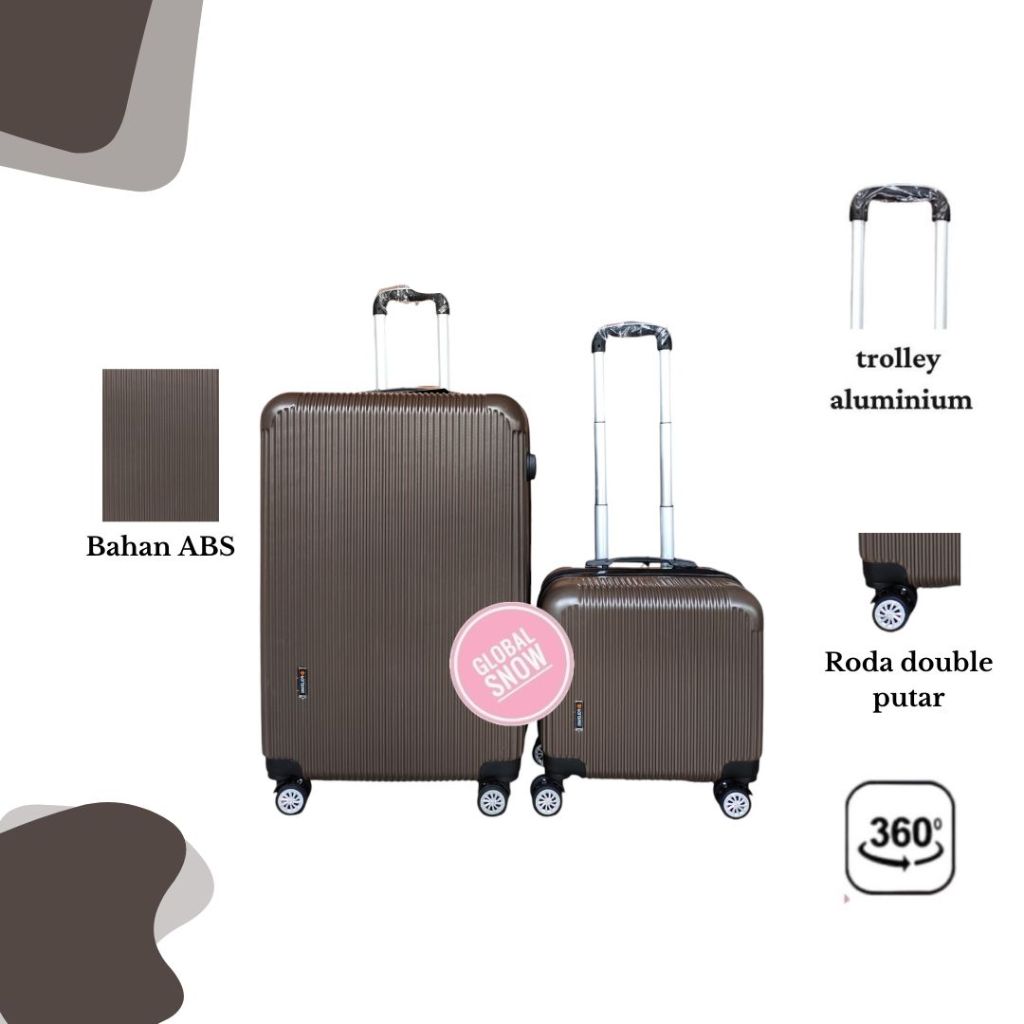 Jual KOPER SET 28 + 17 INCH / KOPERSET 2IN1 | Shopee Indonesia