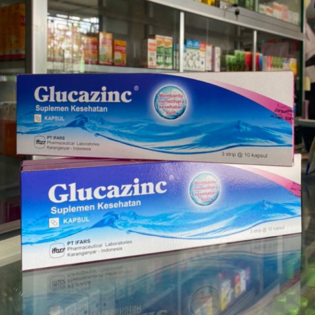 Jual GLUCAZINC BOX 30 KAPSUL | Shopee Indonesia