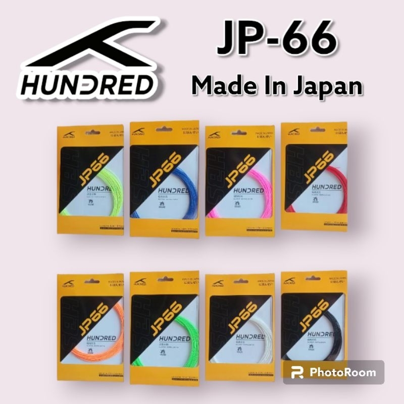 Jual String - Senar Raket Badminton Hundred / Hndrd JP 66 New Original ...