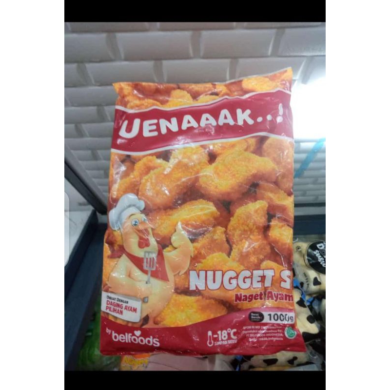 Jual Nugget Uenak 1kg/Nugget Belfoods 1kg | Shopee Indonesia