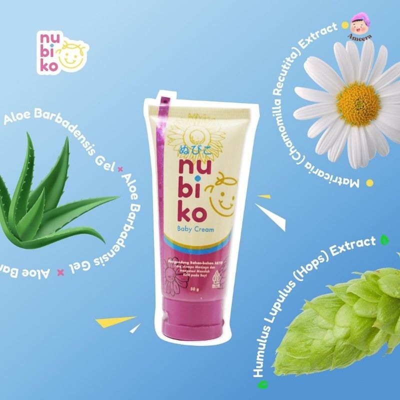 Jual NUBIKO SKINCARE BABY CREAM 50G | Shopee Indonesia